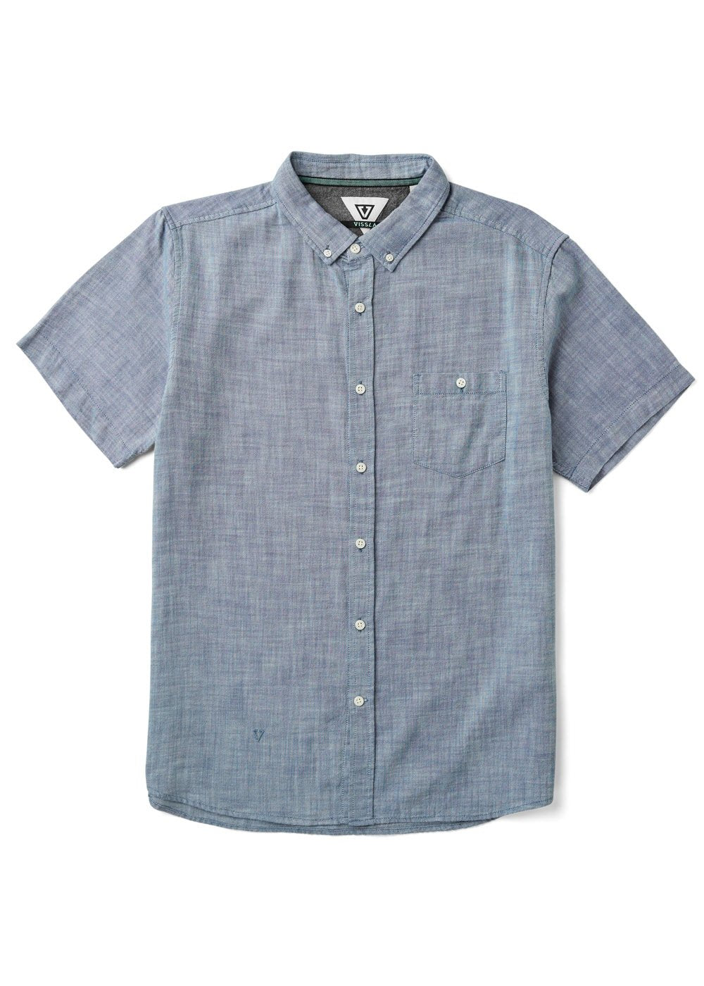 Roll Call Eco Short Sleeve Shirt | Vissla Organic Cotton Woven Shirt ...