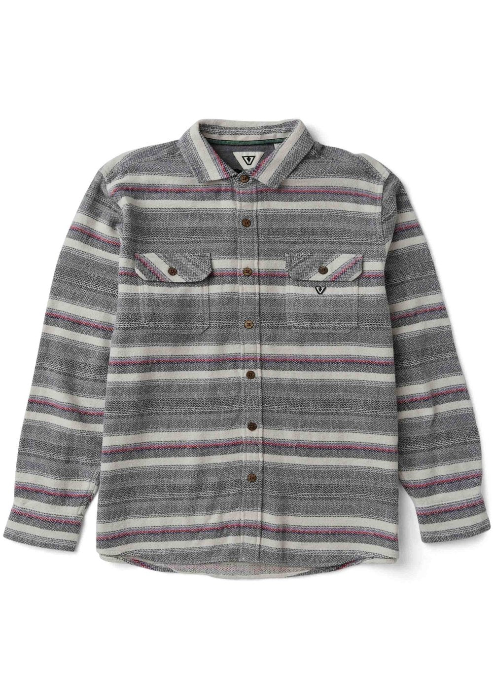 Men's Heavy Flannel - Descanso Grey Dawn | Vissla – Vissla.com